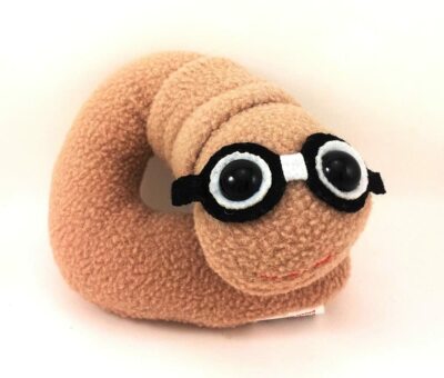 Flaky Friends: Bookworm Plush Toy Book Worm Soft Plush New | eBay