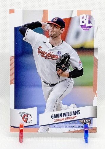 GAVIN WILLIAMS. Rookie,RC. 2024 Topps Big League Baseball. #29 ...