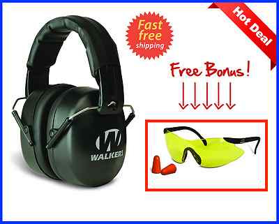 Noise Canceling Ear Muffs Protection Shooting Gun Range eye target bag ...