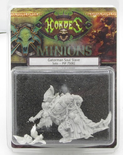 Hordes PIP75082 Gatorman Soul Slave Solo (Minions) Warlock Attachment ...