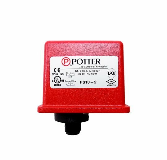 POTTER PS10-2 WATERFLOW PRESSURE SWITCH SPDT | eBay