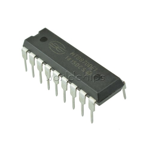 10PCS MT8870DE MT8870 8870 IC CMOS Integrated Low Power DTMF Receiver ...
