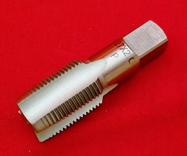M27 X 2.0 Metric 27mm Carbon Steel Plug Tap 4fl RH High Quality for ...