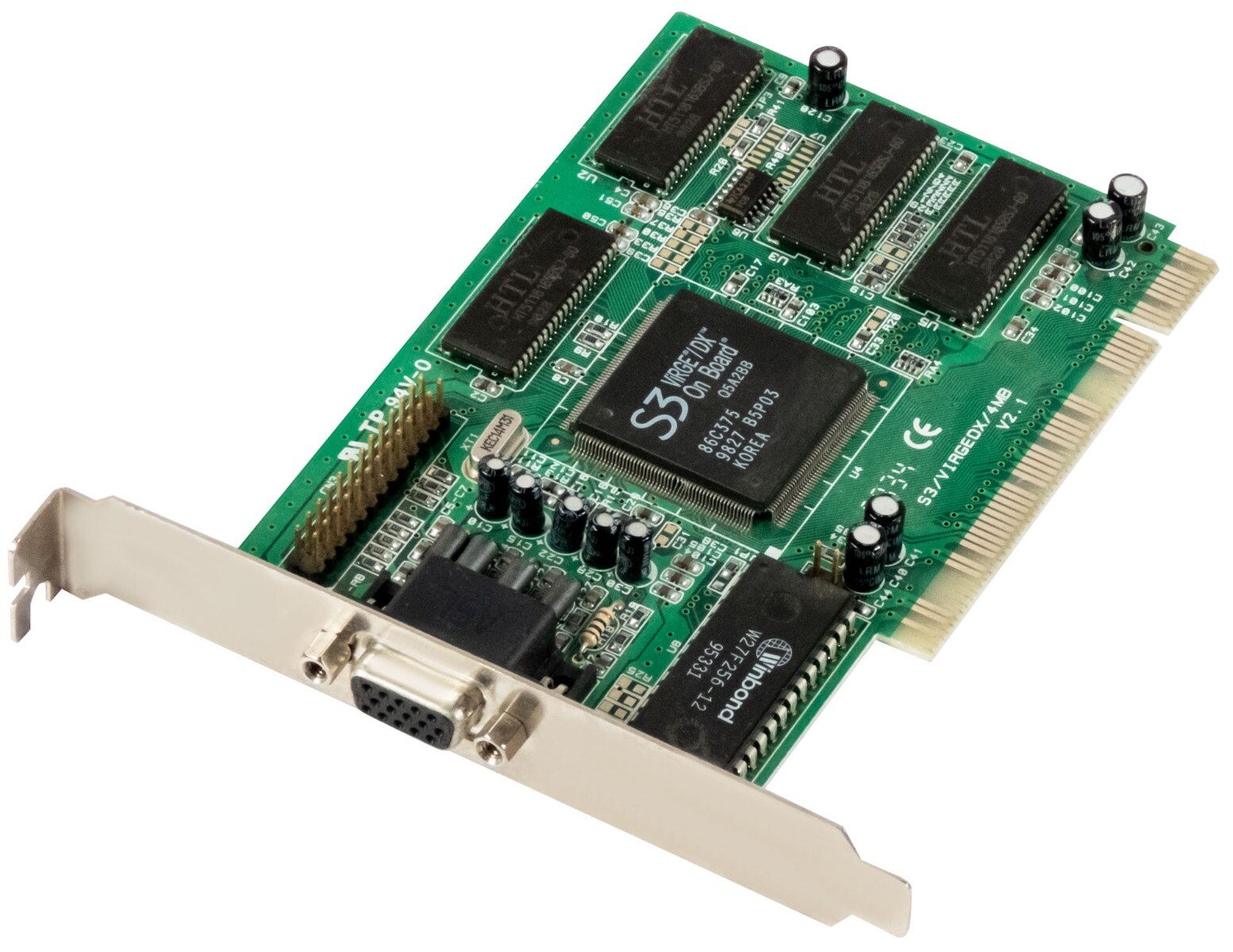 GVC S3 Virge DX GX GX2 VGA 4MB AGP Video Card GA11A 060218-01 / 060220 ...