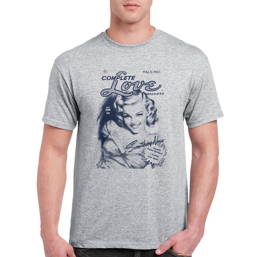 Complete Love Magazine T-Shirt Vintage Romance Comic Book Birthday Gift ...