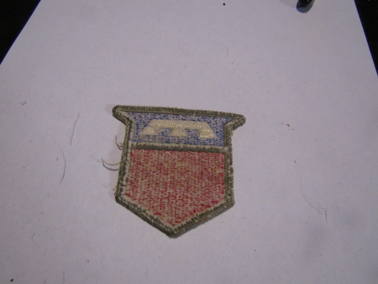 ORIGINAL MILITARY PATCH SEW ON WW2 ERA NO GLOW US ARMY 76TH INFANTRY ...