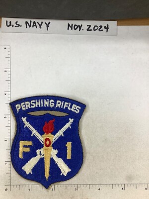 VINTAGE US ARMY PERSHING RIFLES F-1 PATCH | eBay