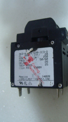 Carling technologies AK2-B0-26-620-1C3-D Circuit breaker switch | eBay