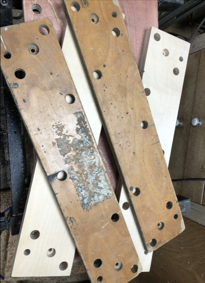 24mm Birch Plywood Jaws For WM536 BLACK & DECKER WORKMATE spare part ...