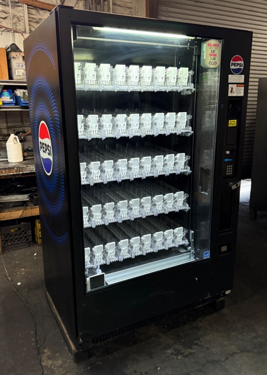 Vendo GF-9 Glass Front Beverage Soda Drink Vending Machine Pepsi ...