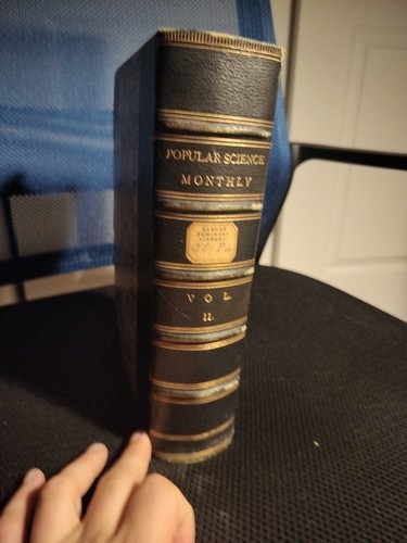 Antique Book:1873 Popular Science Ape Emotions Sociology. Religion From ...