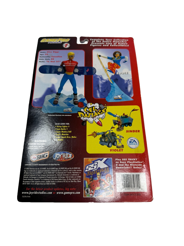 GamePro SSX Tricky Elise Riggs Snowboarding Figure (Series 1) | eBay