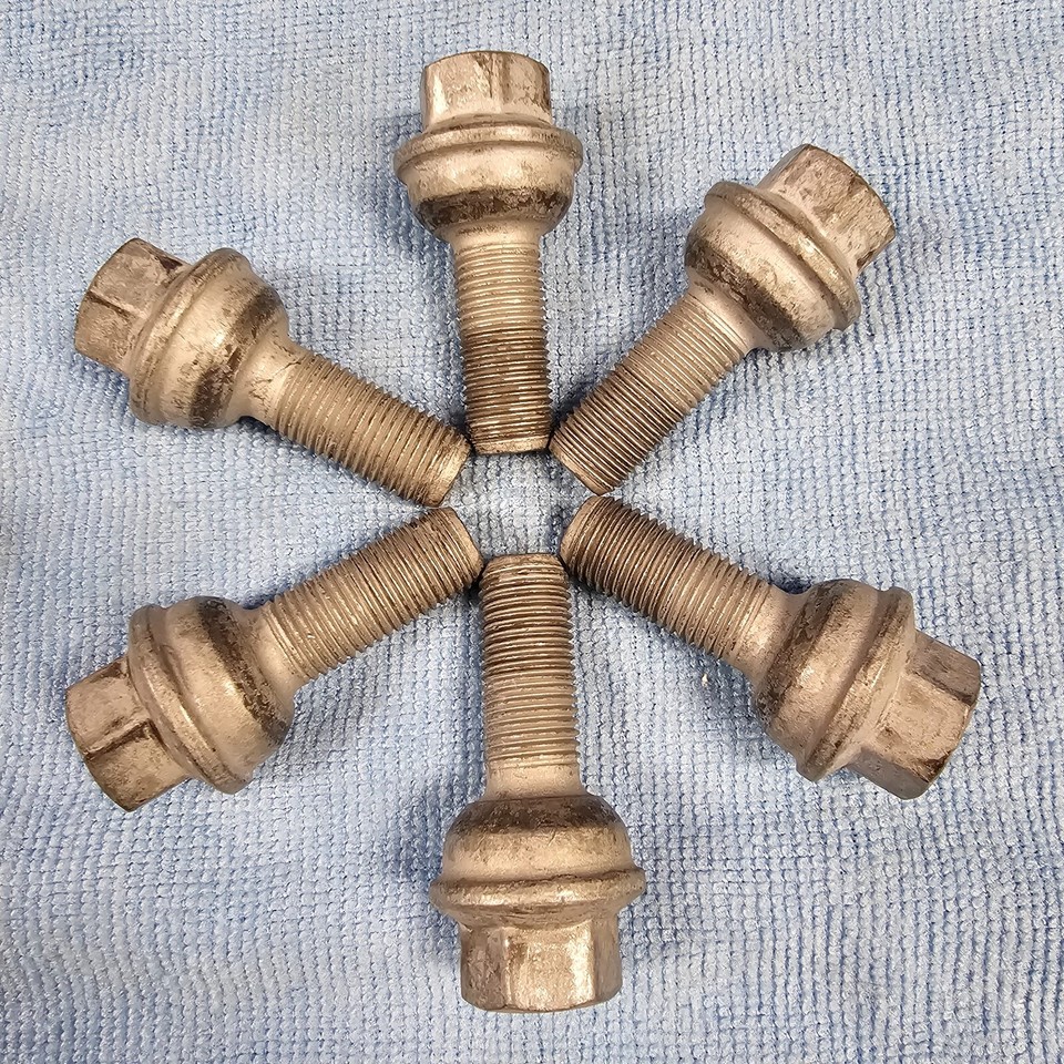 (6) MERCEDES SPRINTER 1500 2500 3500 LUG BOLTS - FOR STEEL WHEELS 14.5 ...
