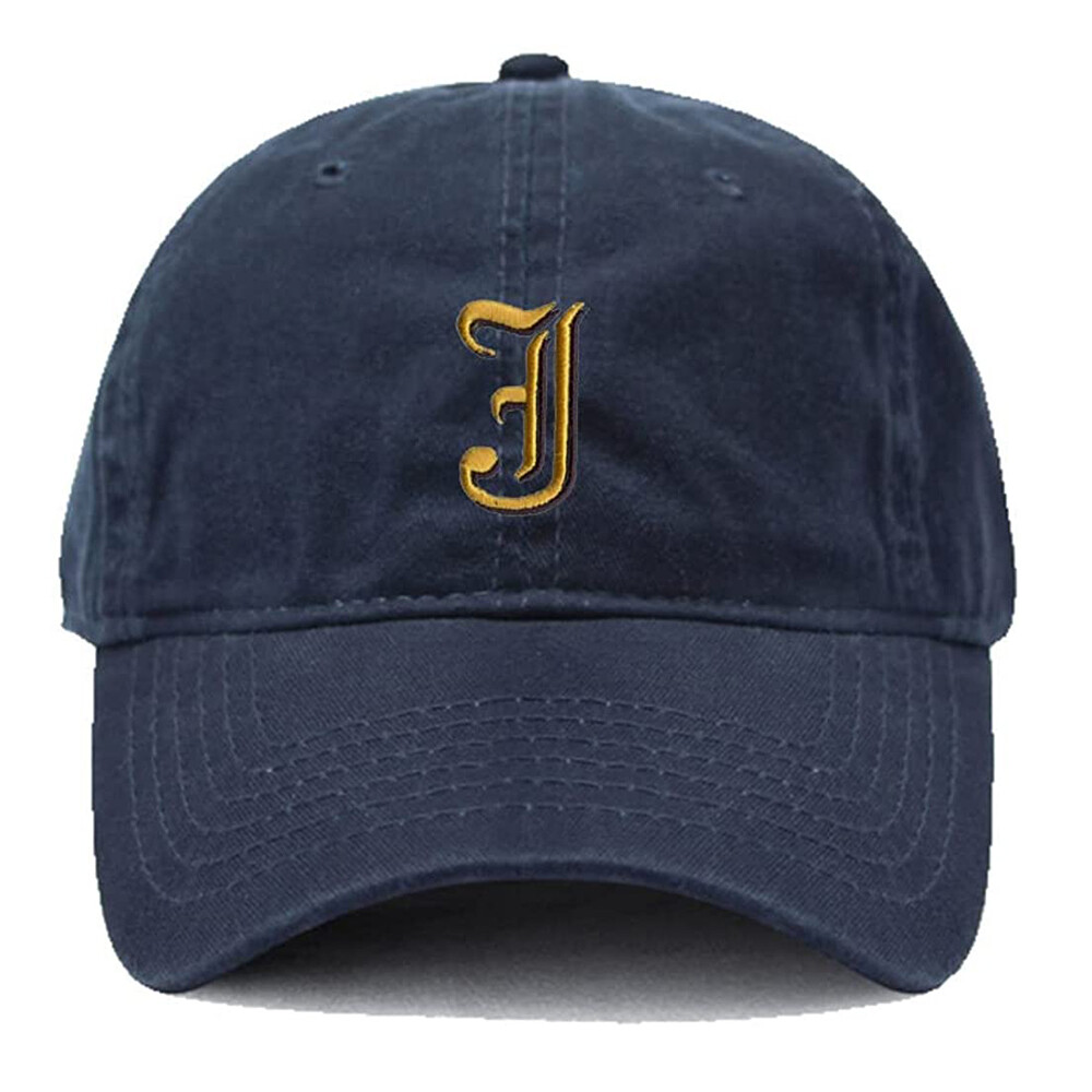 Men Baseball Cap Old English J Embroidery Hat Embroidered Hats Cotton ...