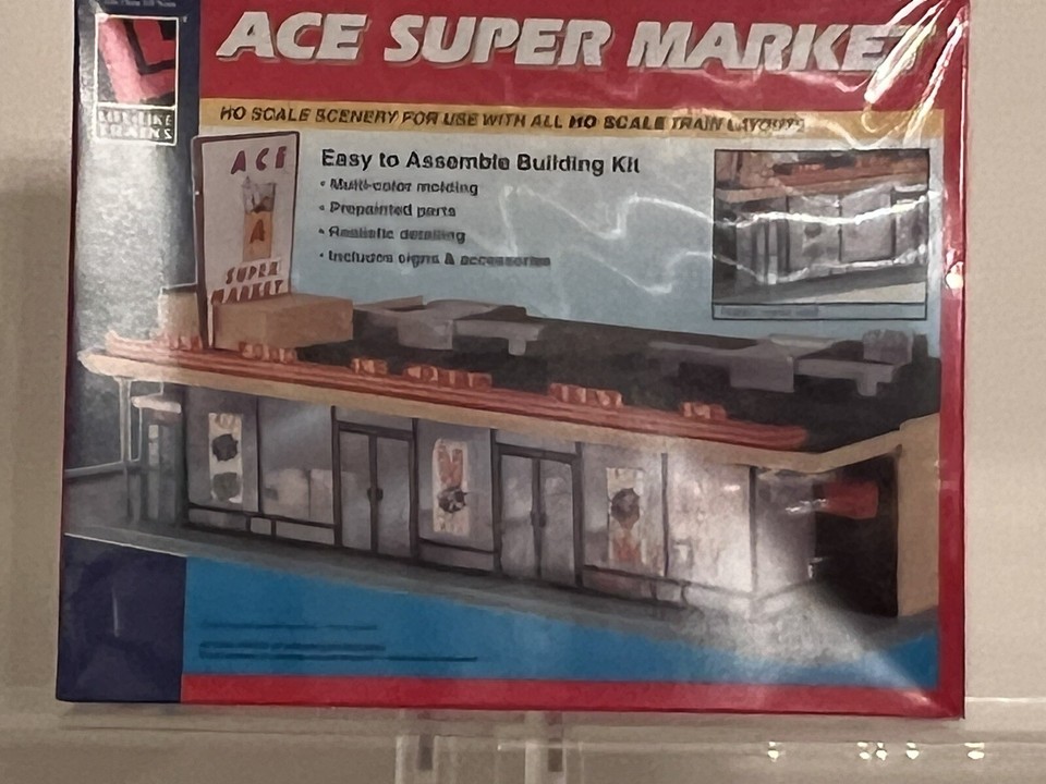 Life-Like HO Ace Super Market Kit 1330 SEALED | eBay