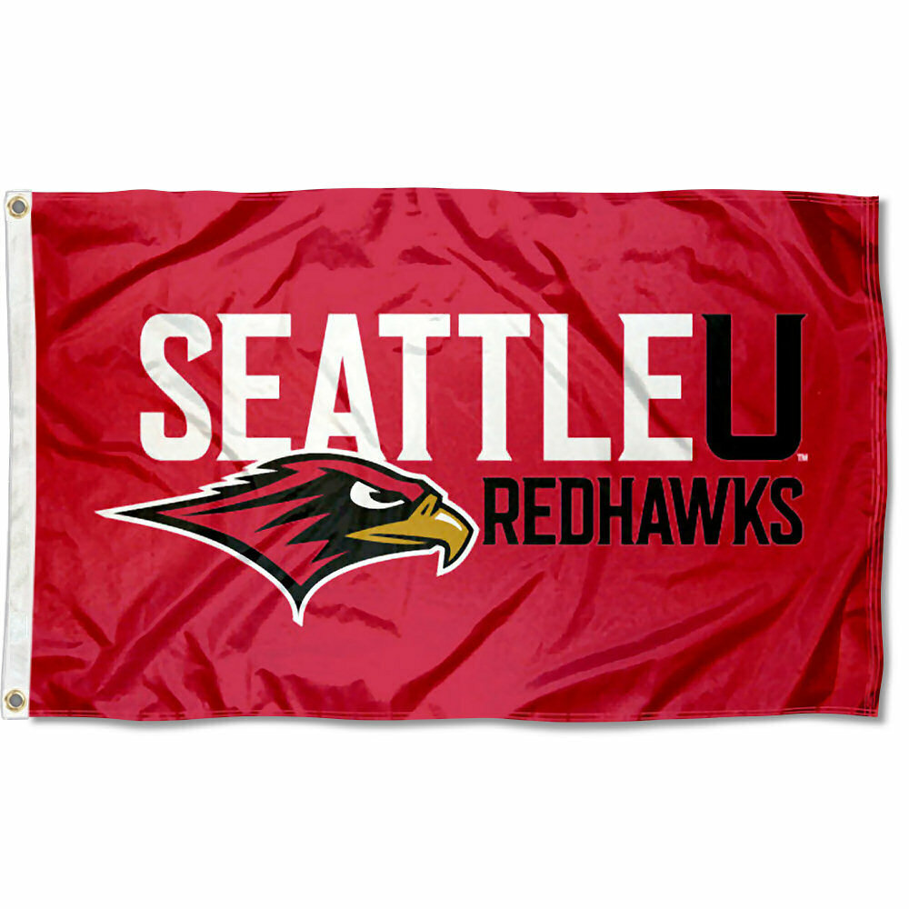 Seattle University Redhawks SU Flag 3x5 Banner | eBay