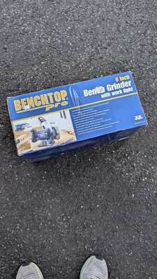 New Benchtop Pro Grinder 6 inch Grinder With Work Light | eBay