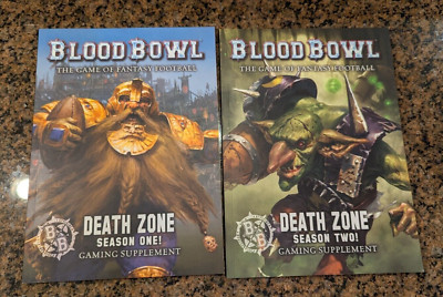 Bloodbowl. Death Zone Books - Season 1 and 2. 2 Books. Softcovers. | eBay