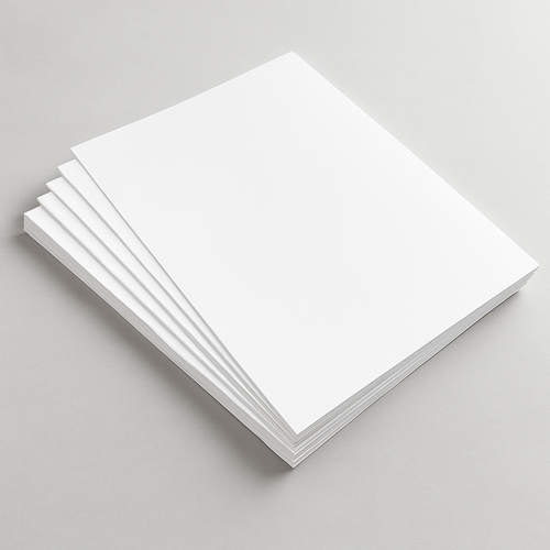 White Silk Coated Paper – SRA3, A3, A4, A5 – Smooth Finish for Crafts ...