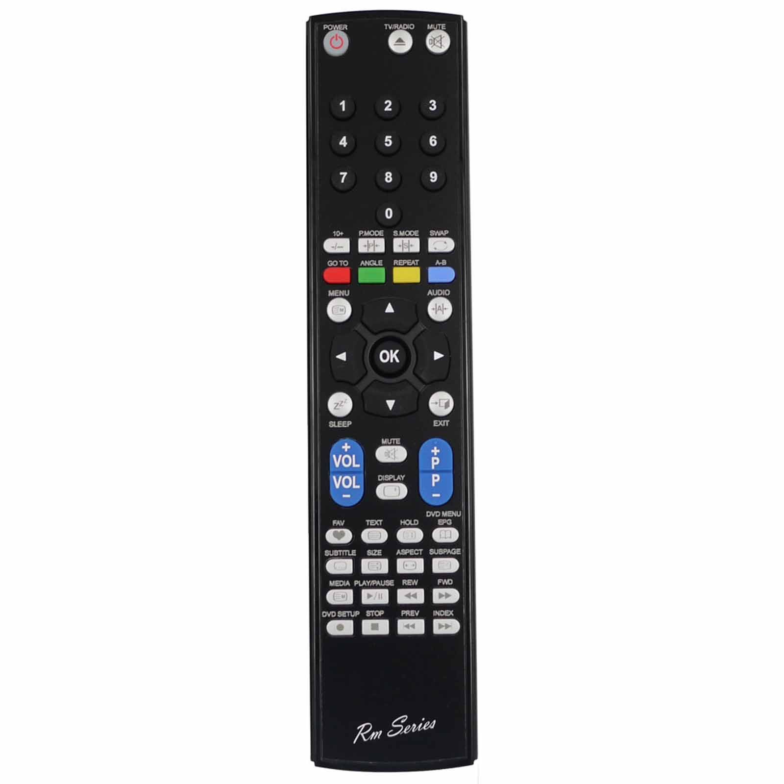 RM-Series Replacement Remote Control for Linsar X24DVDMK2 Full HD LED ...