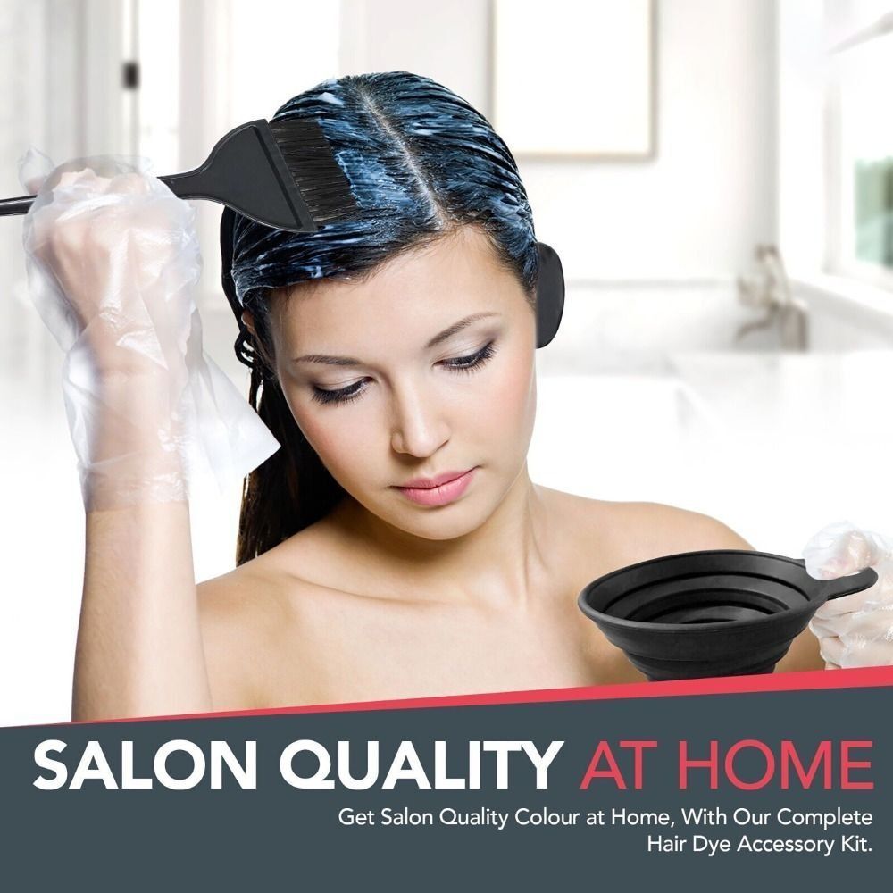 7PCS Hair Accessory Professional Oil Comb Kit Brush Set Comb Tinting ...