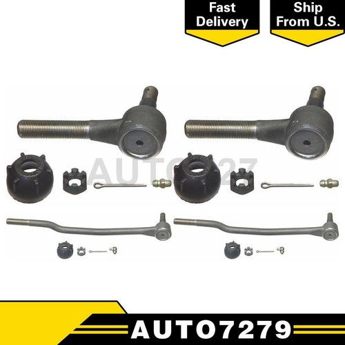 MOOG Inner Outer 4X Steering Tie Rod End Tierod For Ford LTD 1967-1968 ...