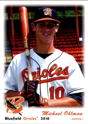 2010 Bluefield Orioles Grandstand #24 Michael Ohlman Bradenton Florida ...