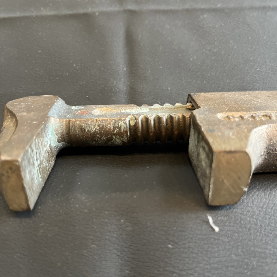 Vintage Berylco Size 10 Beryllium Non-Sparking Smooth Jaw Adjustable ...