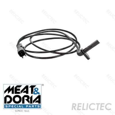 Rear Left ABS Wheel Speed Sensor Opel Vauxhall Saab:INSIGNIA A,9-5 ...