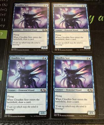 Cloudkin Seer X4 M20 Core Set Magic the Gathering MTG | eBay