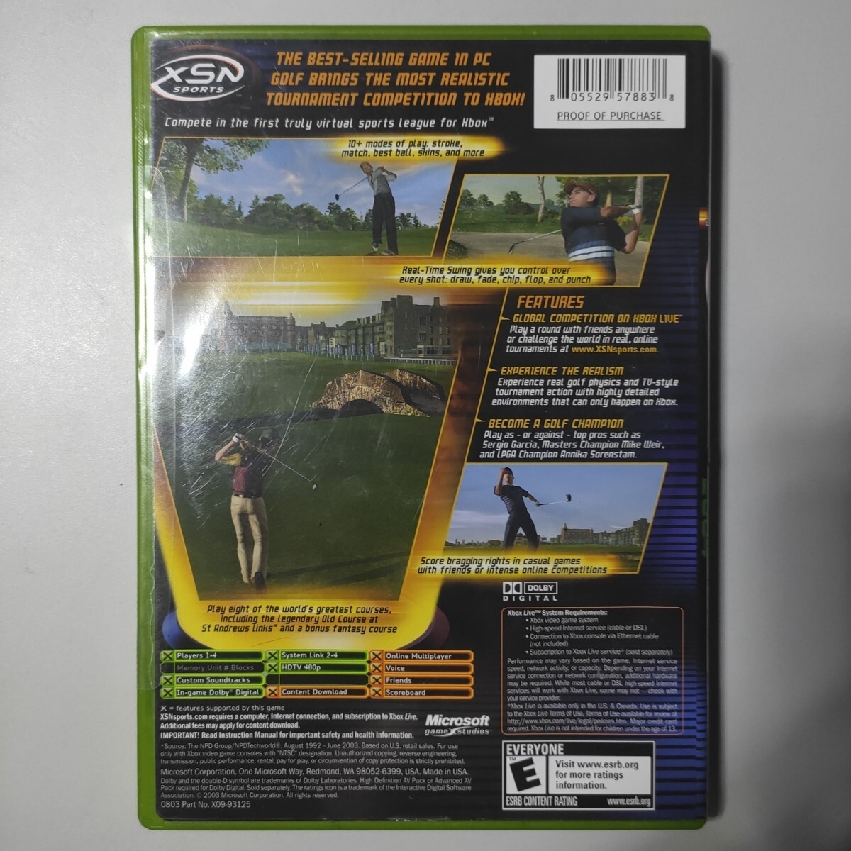 Links 2004 (Microsoft Xbox, 2003) for sale online | eBay