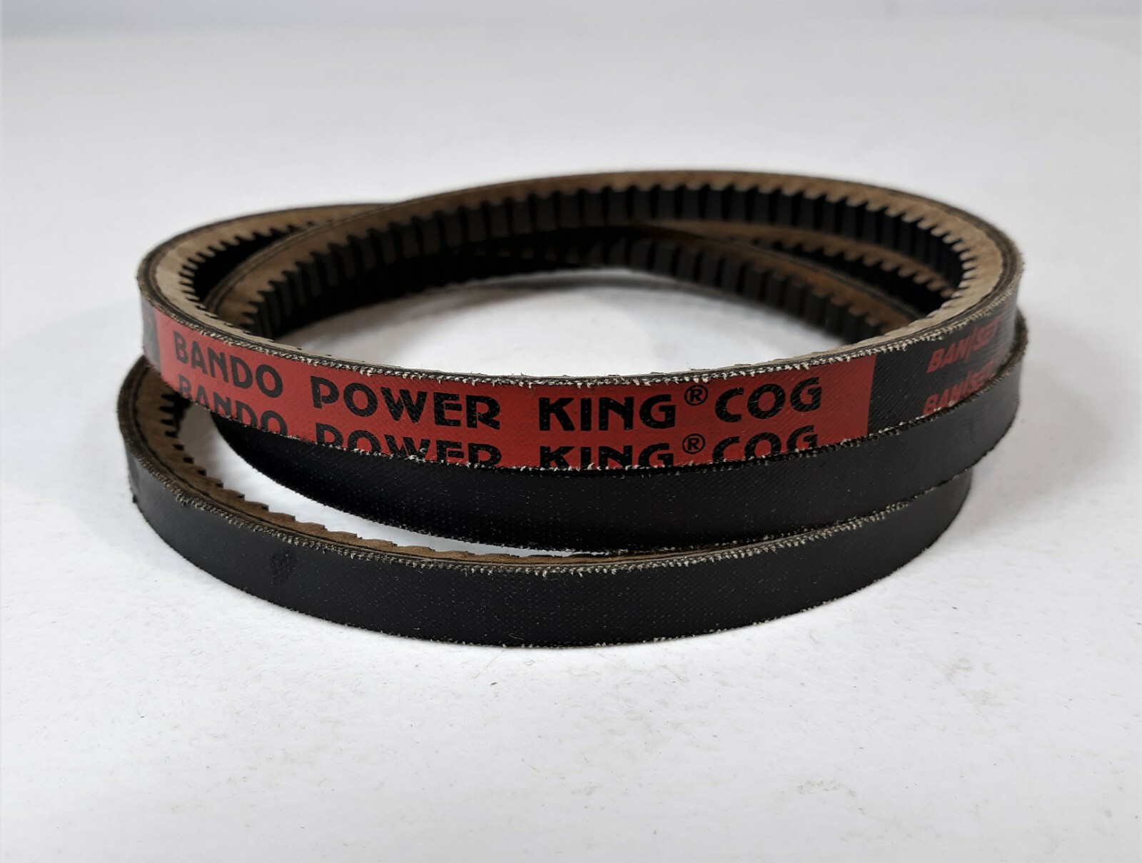 Bando Power King Cog AX Series Raw Edge Cogged V Belt, 0.50" Wide 0.31 ...