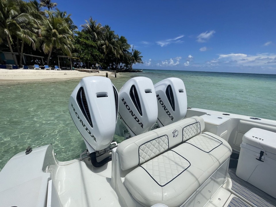 HONDA OUTBOARD DECALS DECAL SET VTEC 50 125 150 225 250 etc VTECH V TEC ...