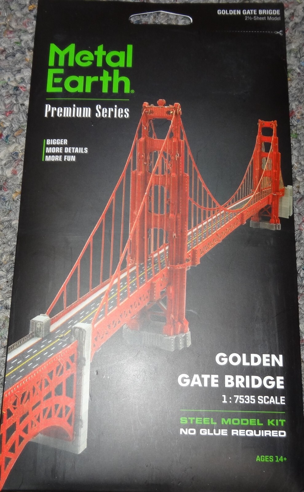 Golden Gate Bridge Metal Earth Premium Series Steel Model Kit PS2013 | eBay