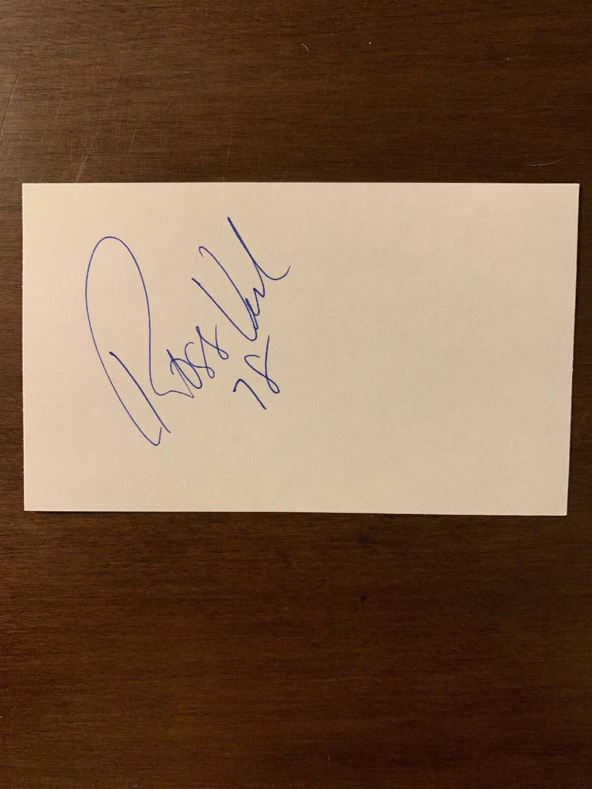 ROSS VERBA - PACKERS FOOTBALL - AUTHENTIC AUTOGRAPH SIGNED - A8720 | eBay