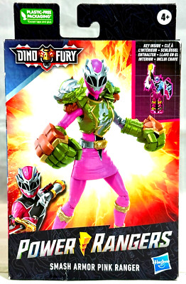 Hasbro Power Rangers Dino Fury Smash Armor Pink Ranger Action Figure | eBay