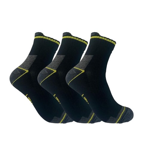 WRK 3Pk Heavy Duty Cotton Blend Ankle Work Sock | eBay