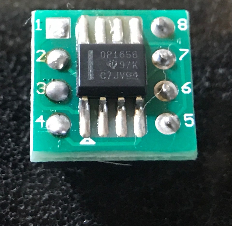 OPA1656 DIP8 Ultra Low Noise and Distortion FET-Input Audio Operational ...