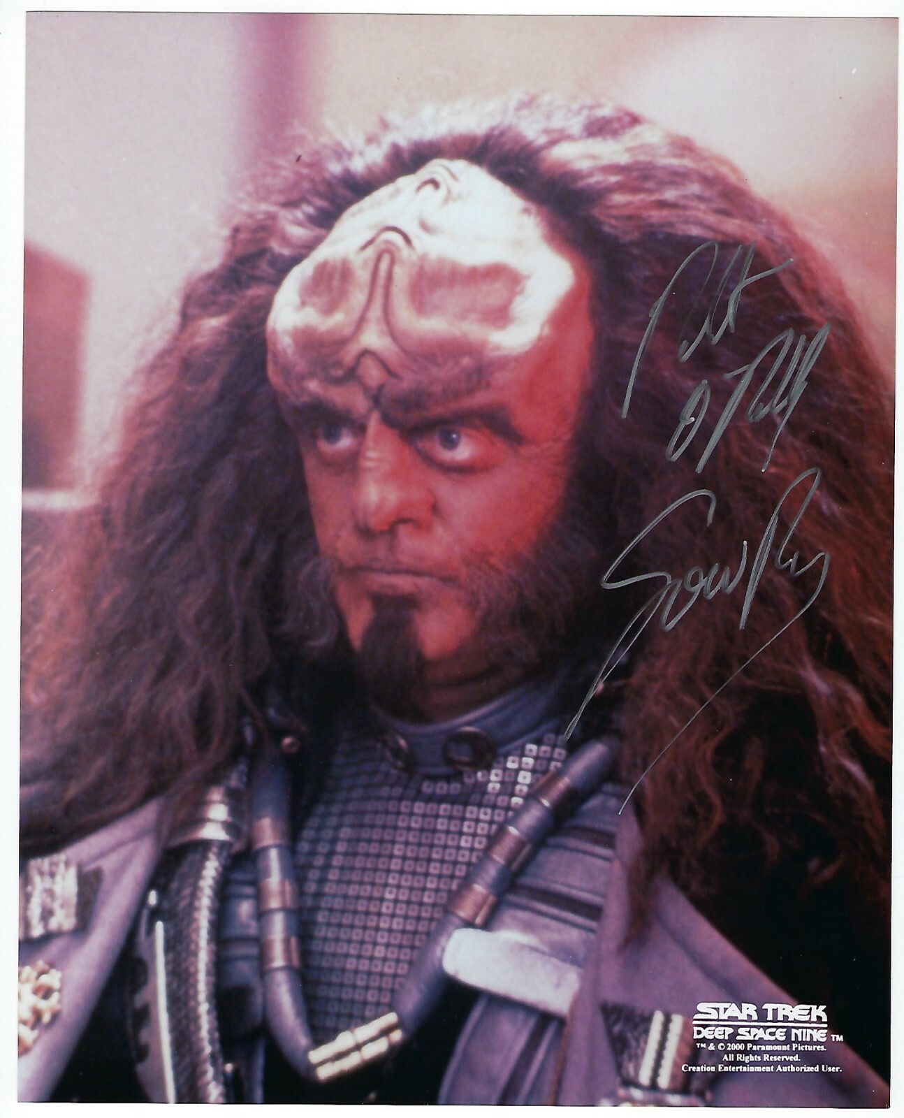 Robert O'Reilly - Star Trek DS9 signed photo | eBay