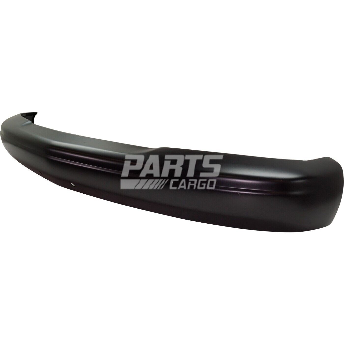 New Bumper Black W/O Pad Holes Front Fits 96-02 Chevrolet Express 1500 ...