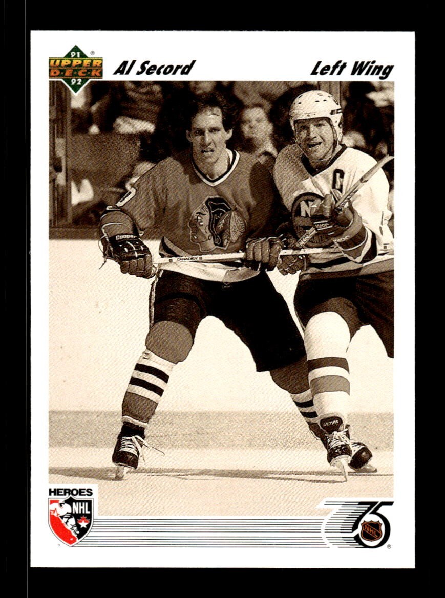 1991-92 UPPER DECK #635 AL SECORD | eBay