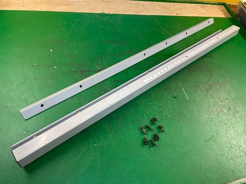 Delta 2"x2" GUIDE RAILS ONLY fits 1235958 rip fence Table Saw | eBay