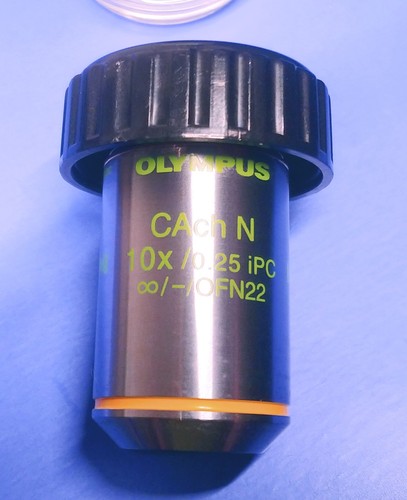 Olympus Microscope 10x Objective CAch N iPC Phase Contrast | eBay