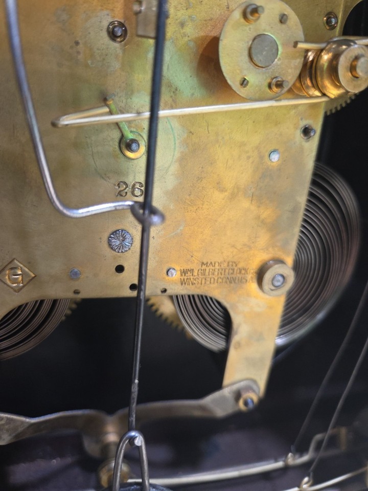 Vintage Gilbert 1807 Mantle Clock | eBay