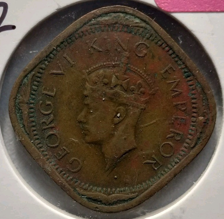 India - British | 2 Annas Coin | King George VI | Km:541A | 1942 | eBay UK