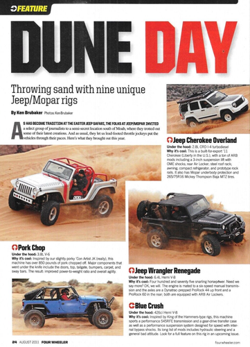 Four Wheeler Auto Magazine Extreme Expeditions Jeep Toyota Land Rover T ...