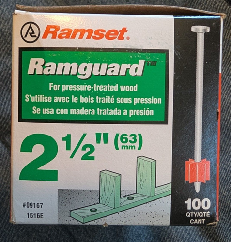 Ramset Ramguard 2.5" 63MM Powder Fastening System com- Hilti Simpson Powders etc | eBay