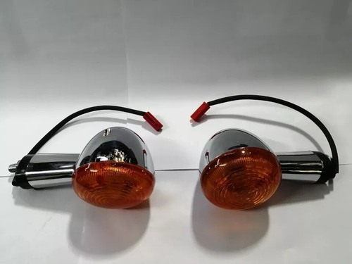 2X Front Indicator Turn Signal Light Fit For Royal Enfield Meteor 350 ...