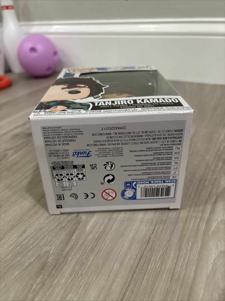 FUNKO POP JAPAN ANIME DEMON SLAYER TANJIRO KAMADO #867 VINYL FIGURE ...