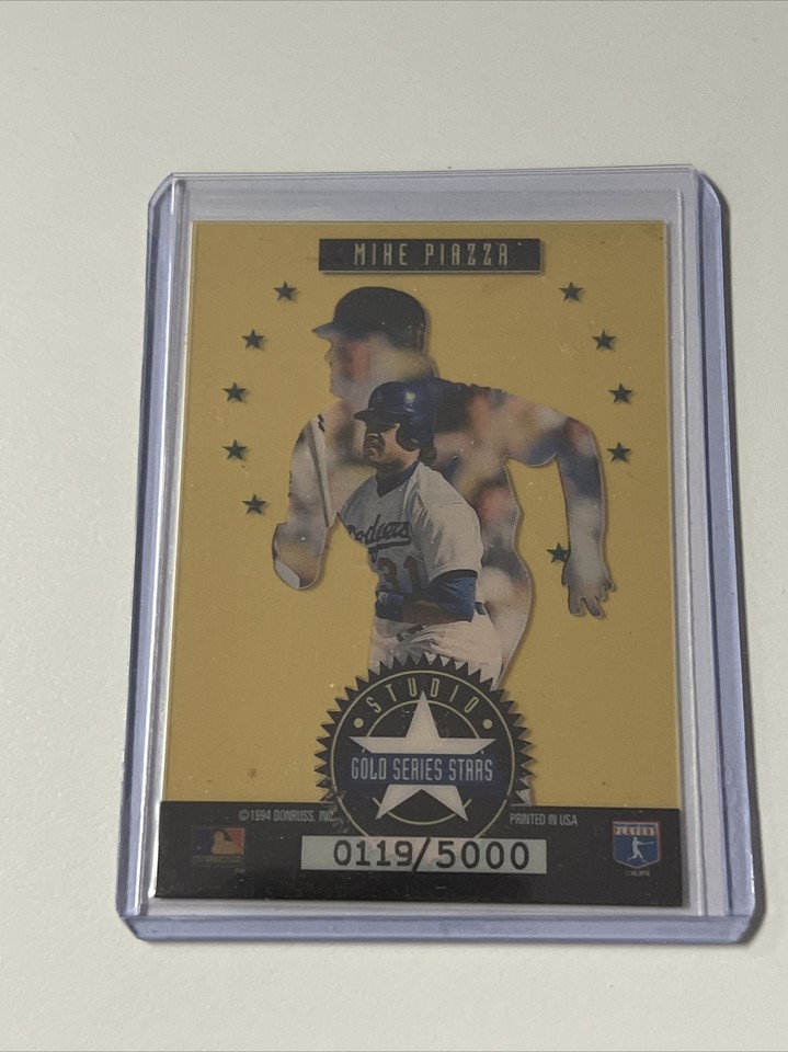 1994 Donruss Mike Piazza Gold Series Stars /5000 | eBay